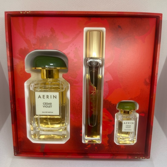 Aerin | Other | Brand New Aerin Cedar Violet Eau De Parfum Edp Gift Set ...